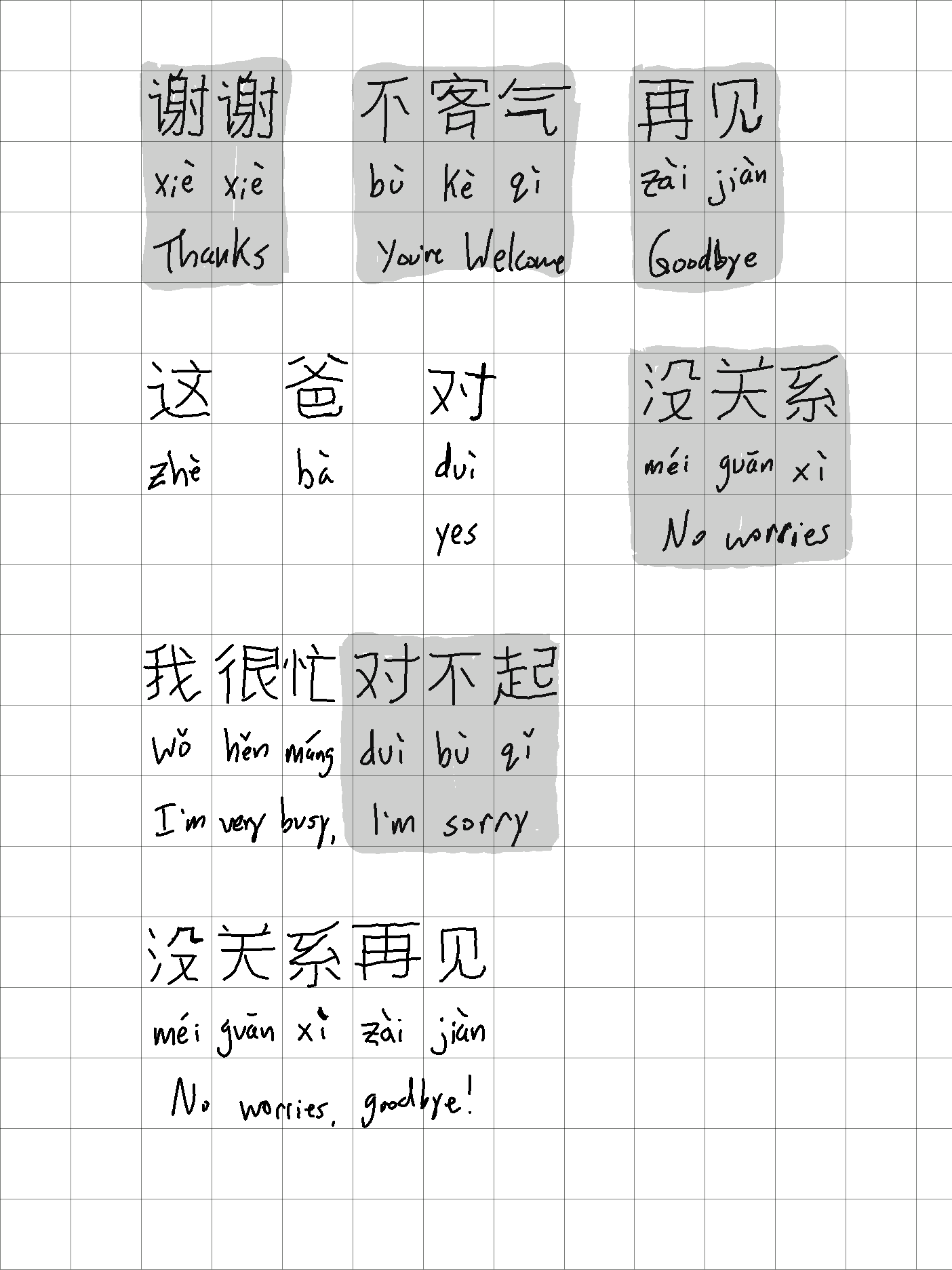 Learning Mandarin by Writing Everything | Work Hard, Span Easy
