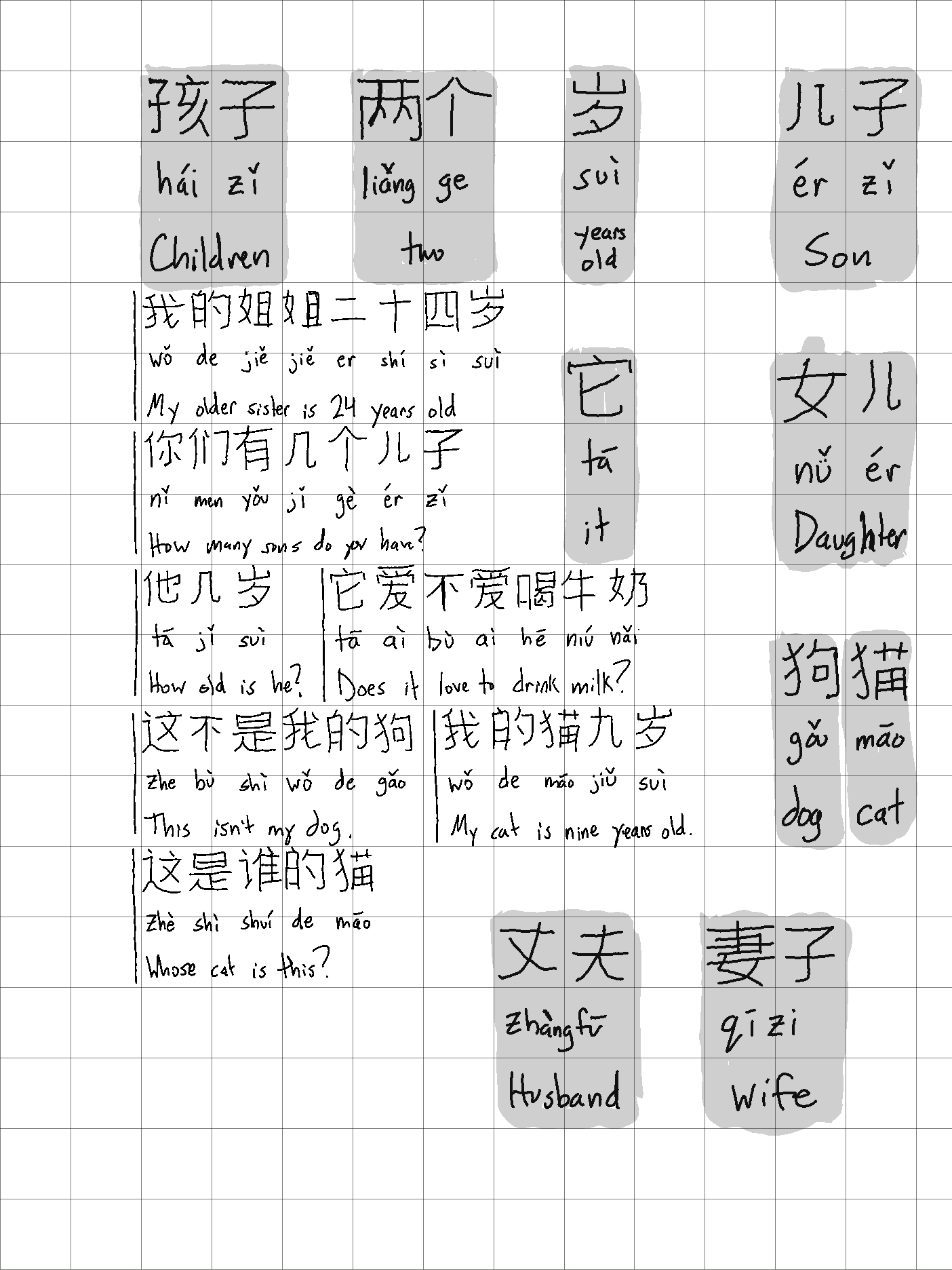 Learning Mandarin by Writing Everything | Work Hard, Span Easy
