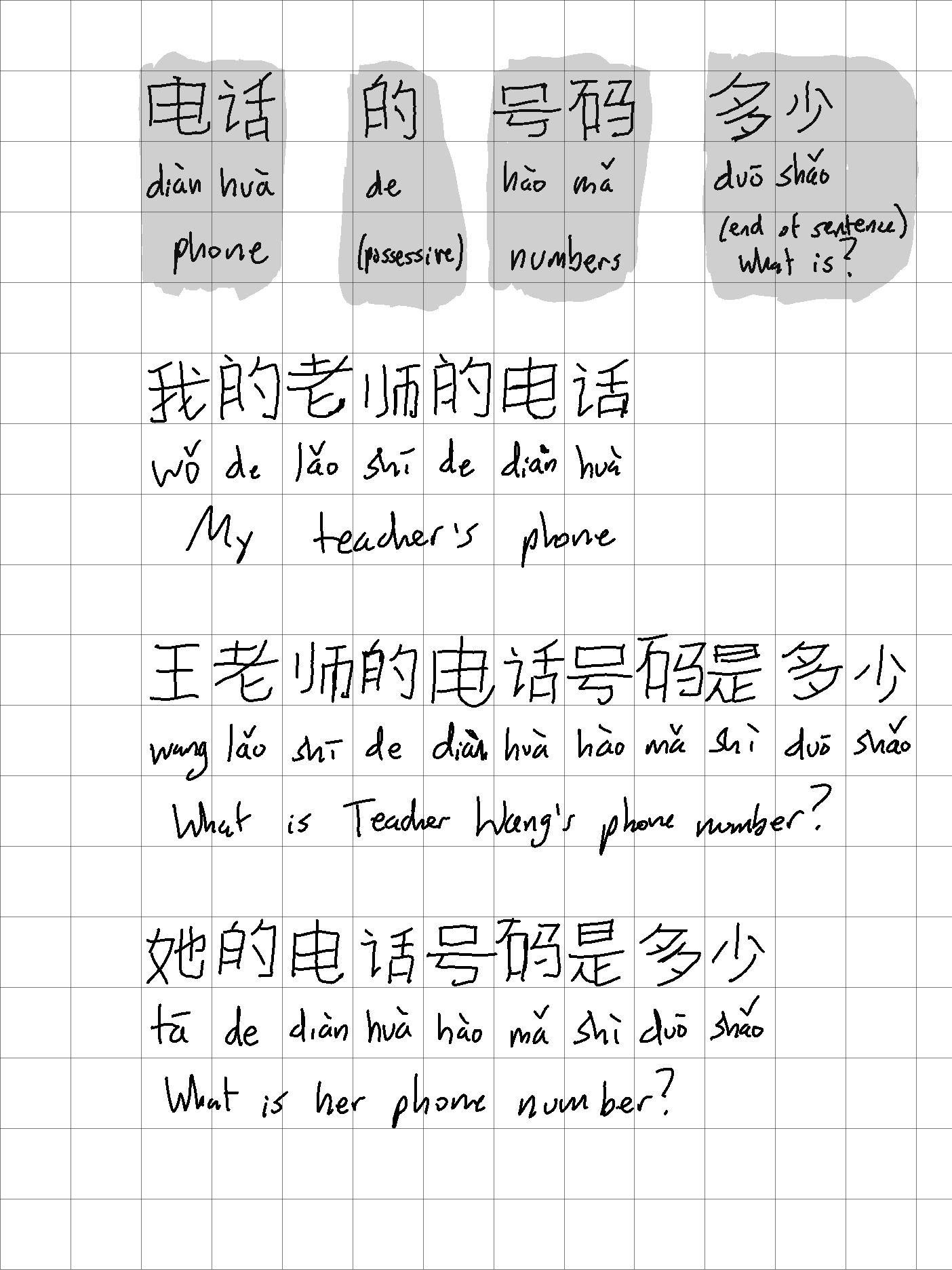 Learning Mandarin by Writing Everything | Work Hard, Span Easy
